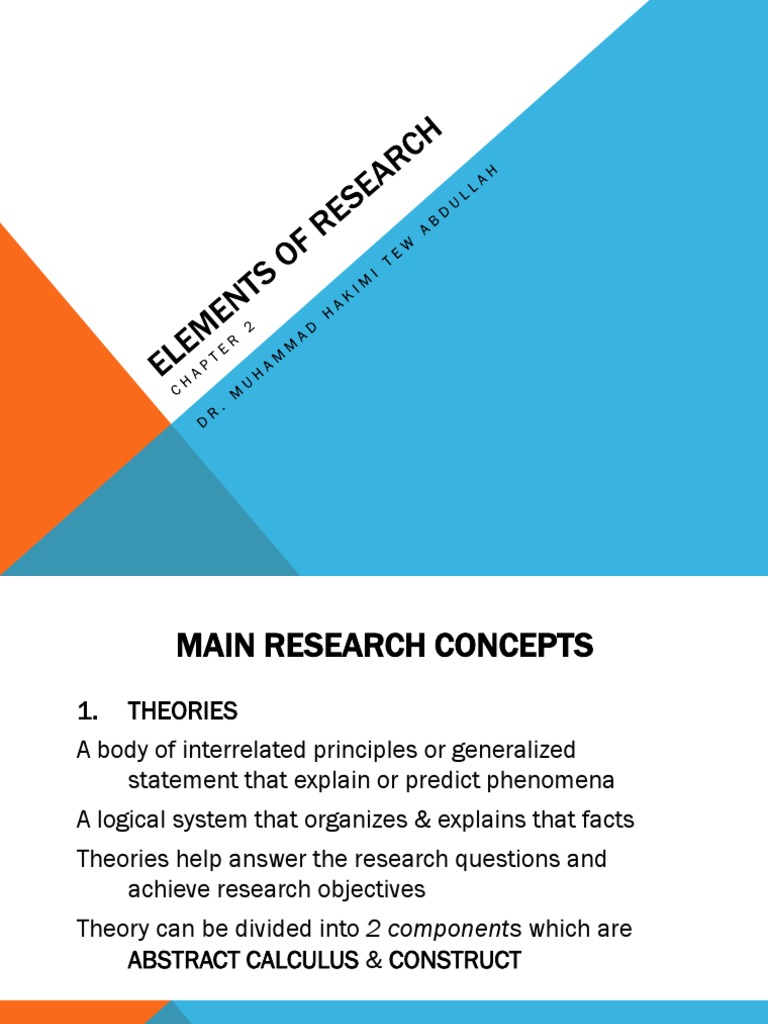 Key Research Concepts Explained | PDF | Level Of Measurement | Validity ...