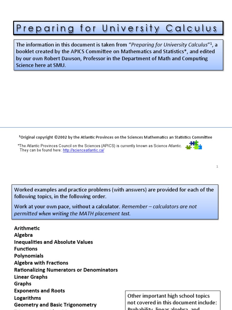 Math Placement Practice | Download Free PDF | Trigonometry | Asymptote