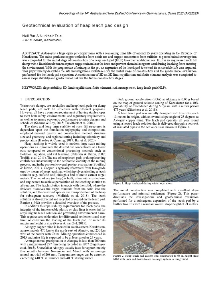 Field Geotech Engineer PublicUrl 20230616 | PDF | Applied And ...