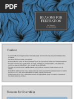 Arguments For and Against Federation | PDF | Australia | Queensland