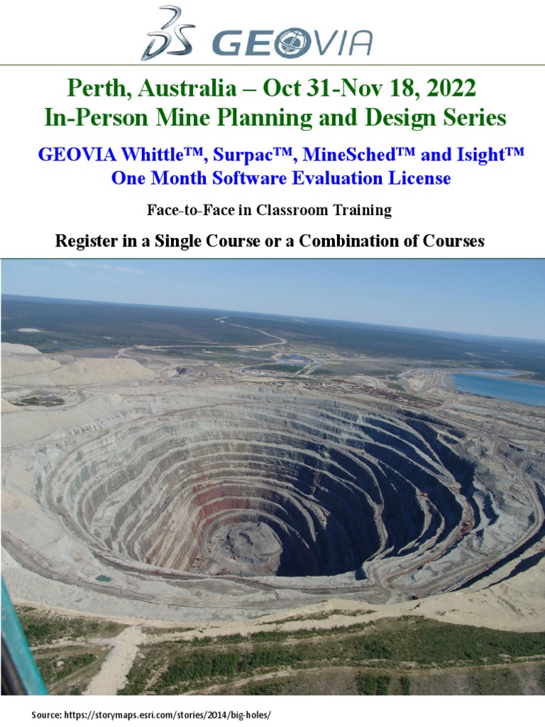 Strategic Mine Planning Using Whittle and Isight | PDF | Mining ...