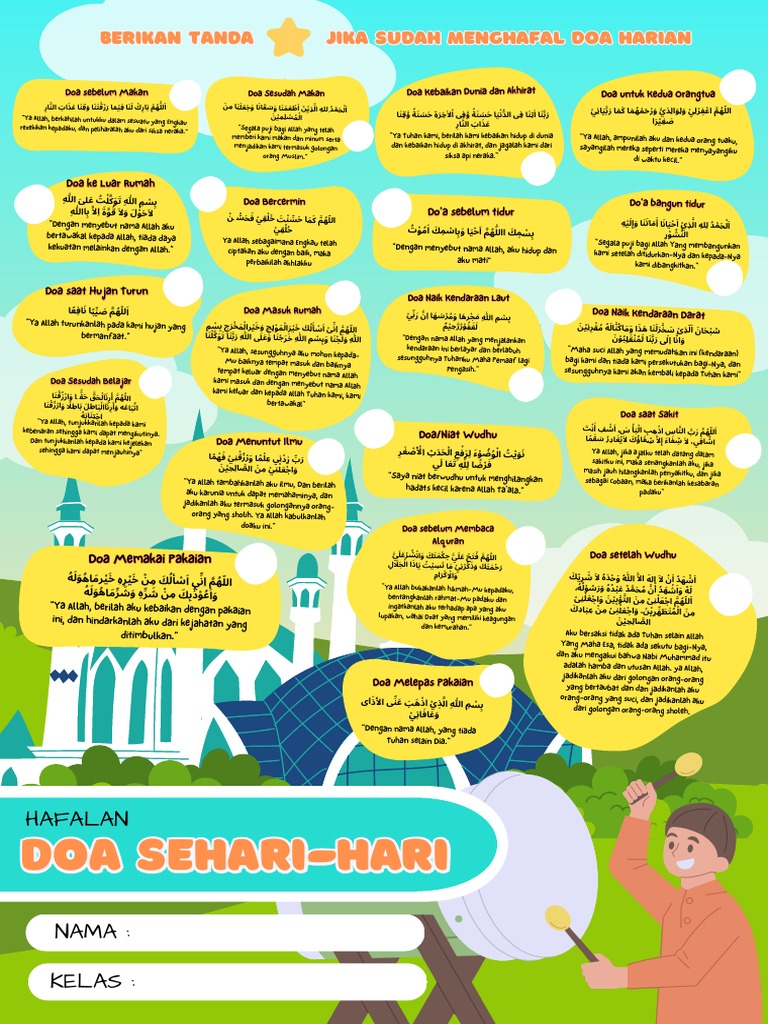 Poster Doa Harian | PDF