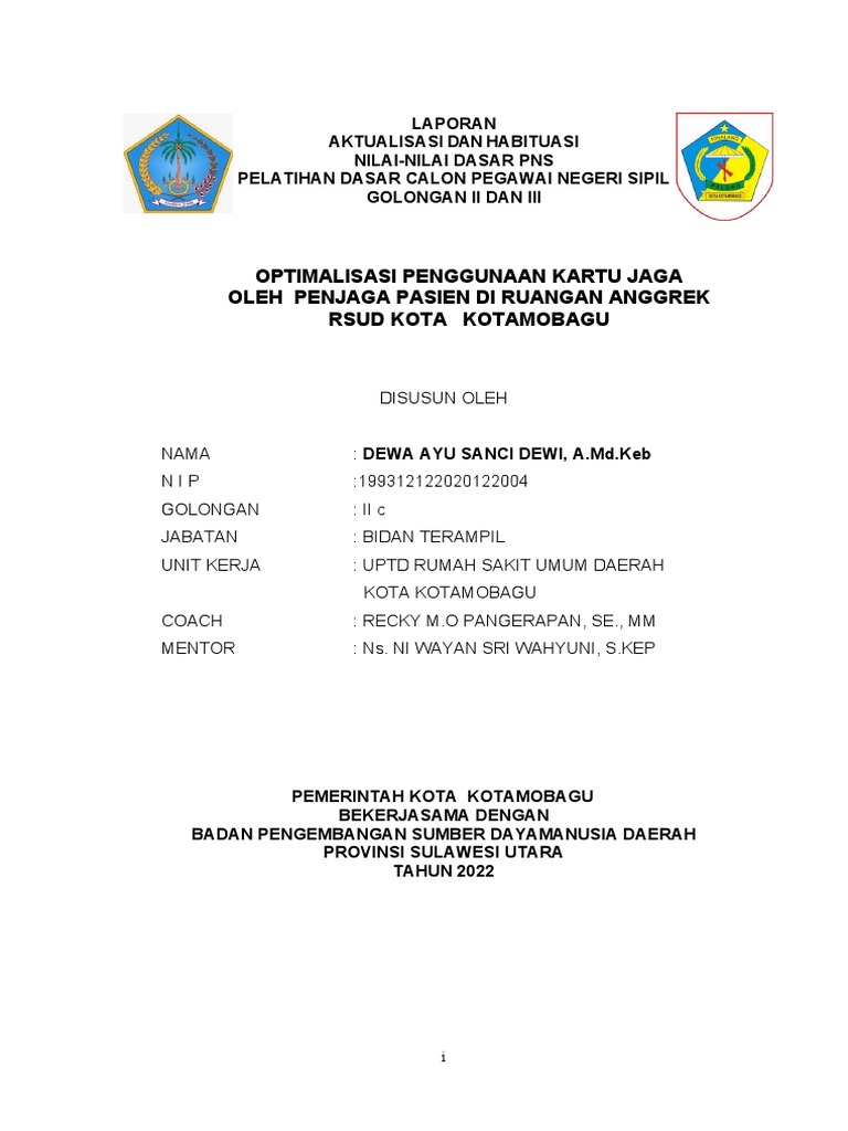 Dewa Ayu-Laporan Fix New | PDF