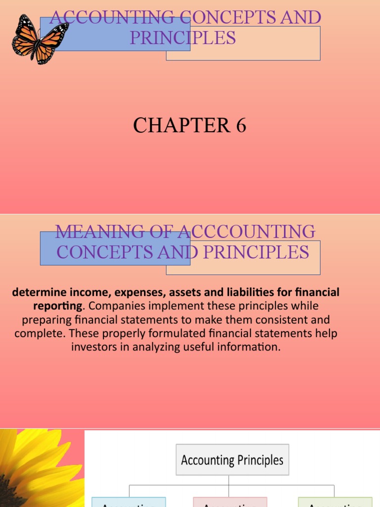 Chapter 6 - Accounting Concepts and Principles | PDF | Financial ... Chapter 6 - Accounting Concepts and Principles | PDF | Financial ...