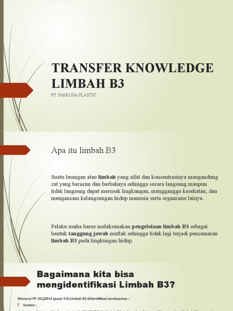 Alur Pengelolaan Limbah b3 Fix | PDF