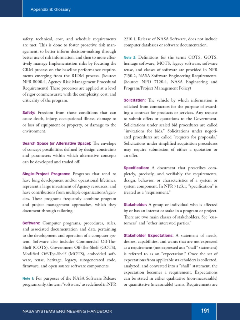 nasa_systems_engineering_handbook_0-201-297 | PDF | System | Systems Theory