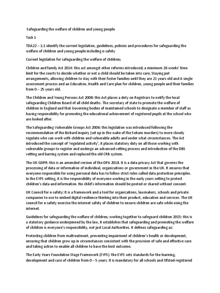 Child Safeguarding Essentials | PDF | Child Protection | Child Abuse