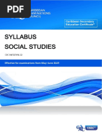 CXC Study Guide - Social Studies For CSEC - Compressed | PDF | Business
