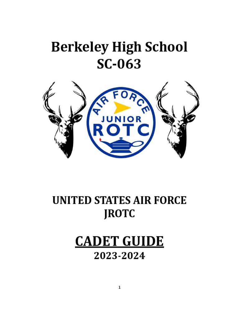 Johari Moore - BHS Cadet Guide 2023-2024 Final | PDF | Non Commissioned ...