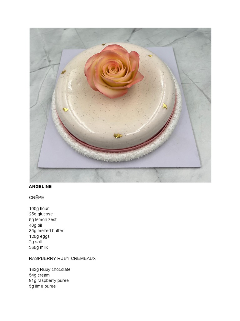 Dean Rodrigues Angeline Recipe | PDF