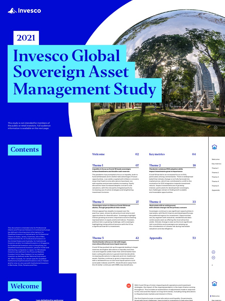Invesco Global Sovereign Asset Management Study 2021 | PDF | Market ...