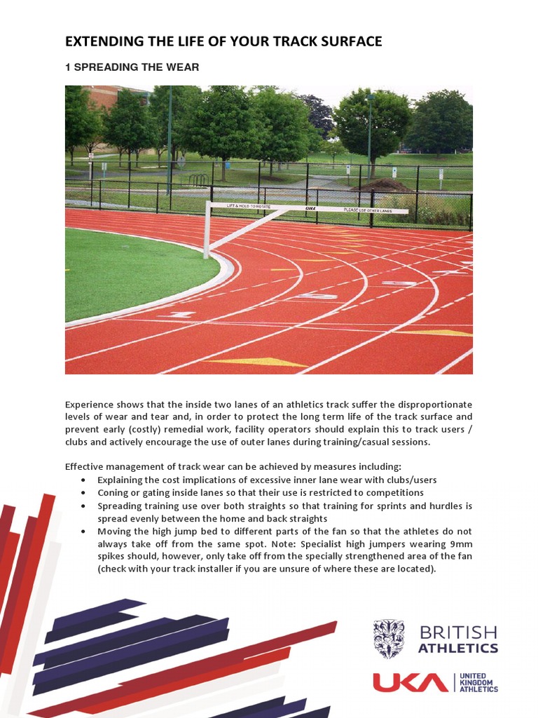 FACTSHEET Extending The Life of Your Track Surface | PDF | Track And ...