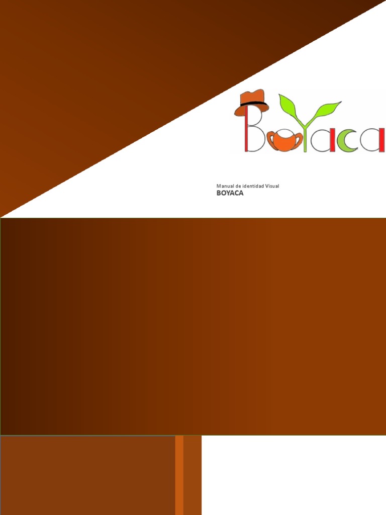 Identidad Visual de Boyacá | PDF | Logos | Marca
