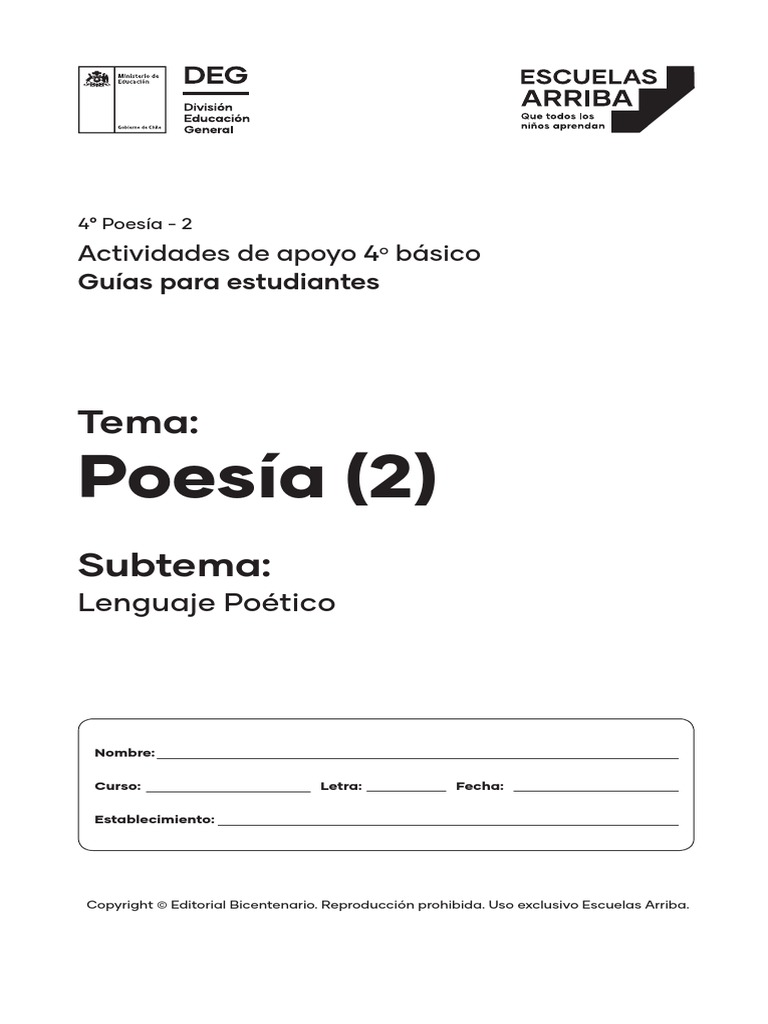 2) 3 POES+ìAS Lenguaje Po+®tico AL | PDF | Poesía