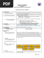 DETAILED LESSON PLAN Grade 6 | PDF | Lesson Plan | Communication