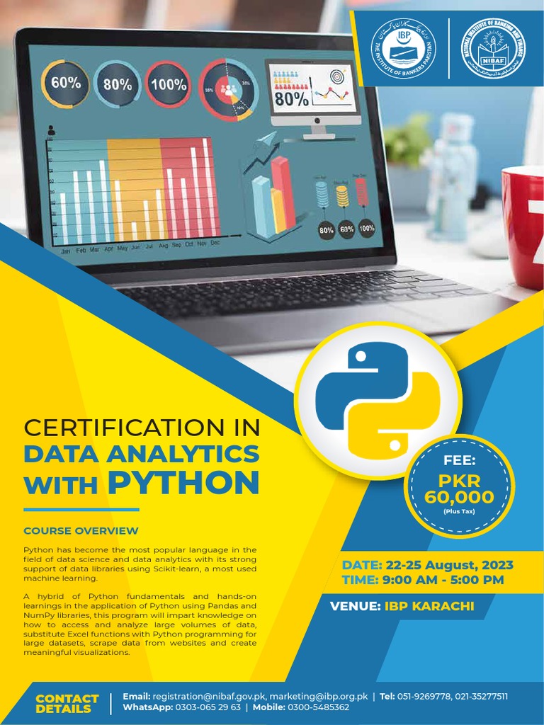 IBP - Certification in Data Analytics With Python | Download Free PDF | Python (Programming ...