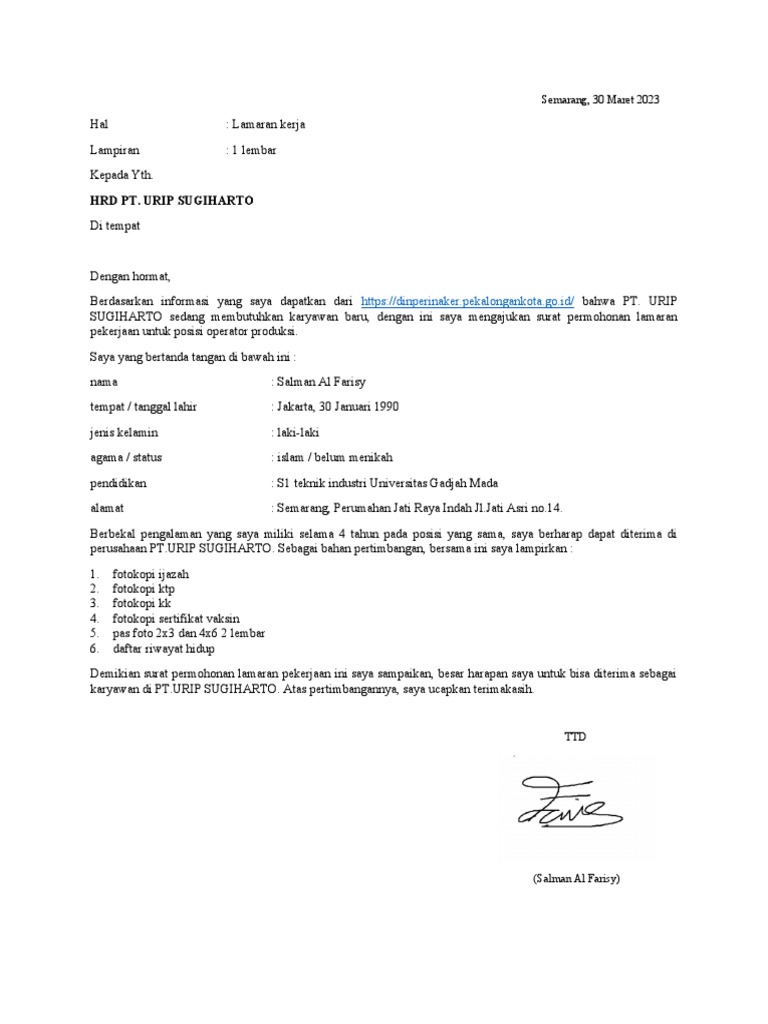 SALMAN AL FARISY BINDO SURAT JUMAT BPK ALIF Mantap | PDF