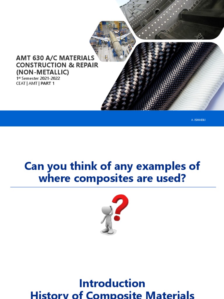 Aircraft Materials: Composites Overview | PDF | Composite Material ...