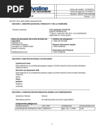 Ficha Tecnica Del THINNER | PDF | Compuestos químicos | Química