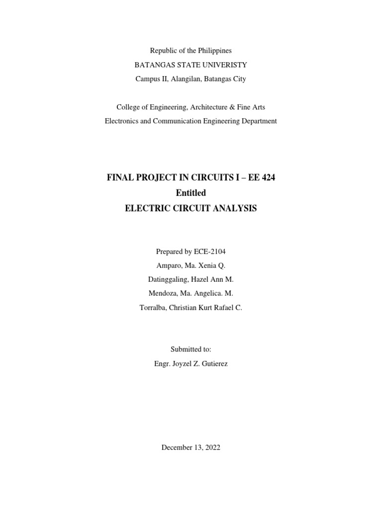 Circuits 1 | Download Free PDF | Electrical Network | Network Analysis (Electrical Circuits)