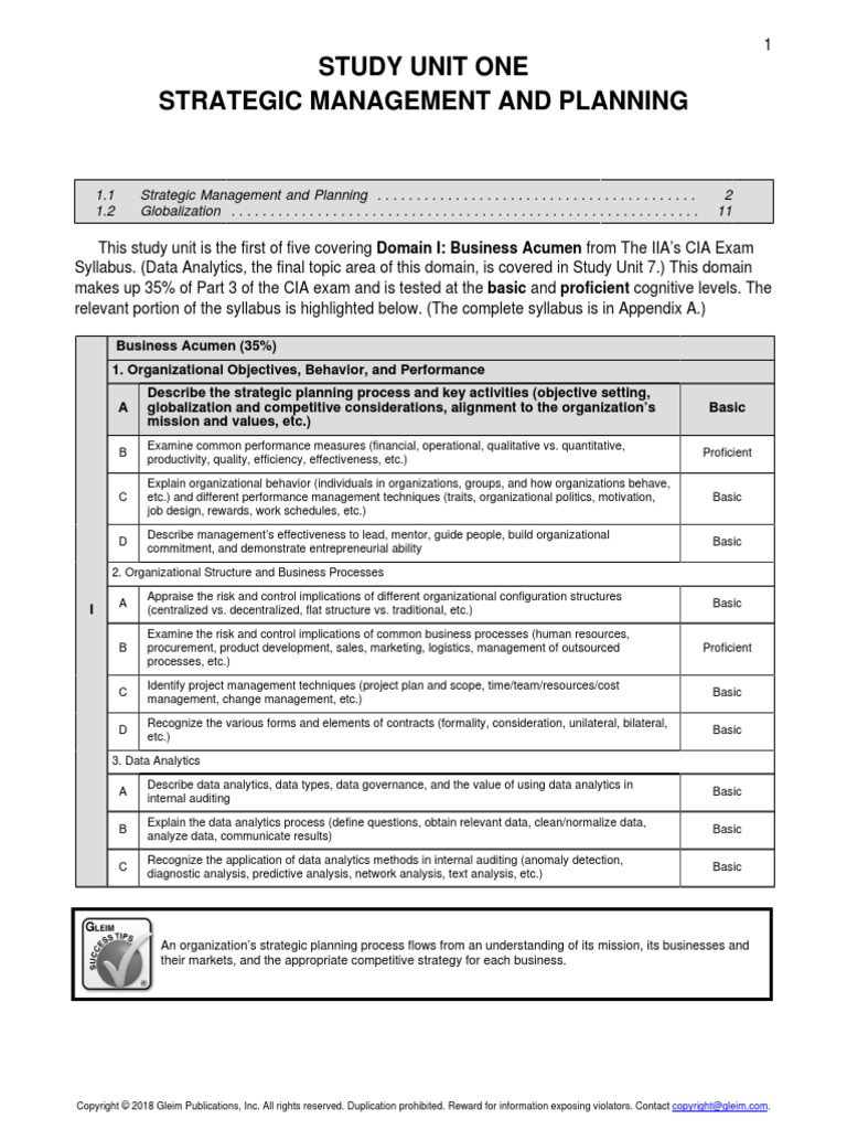 CIA CIA3 BookOnline SU1 Outline | PDF | Strategic Management | Competitive Advantage