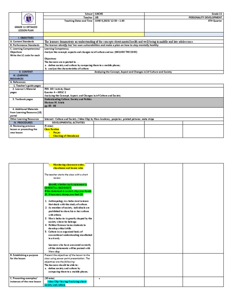 Cot - Mental Health | PDF | Learning | Cognition
