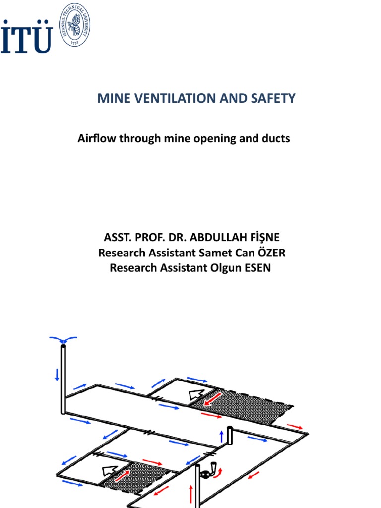 7 - Airflow Through Mine Opening and Ducts I | PDF | Drag (Physics ...