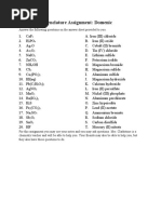 Solubility Rules Worksheet - Answers | PDF