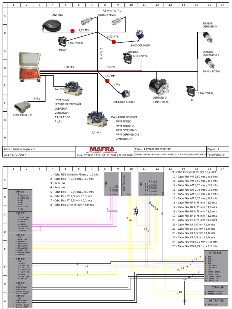Esquema Elétrico - ANTONIOSI COLOMBO-GUARANI | PDF | Computer Engineering | Electronics