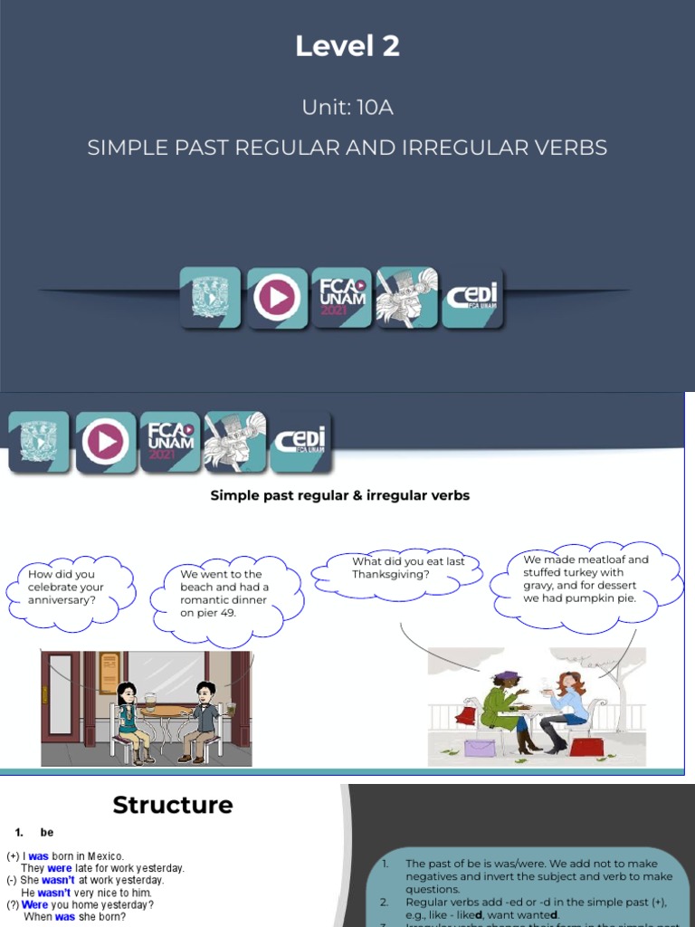 Level 2 Unit 2 Grammar Guide | PDF | Grammatical Number | Plural