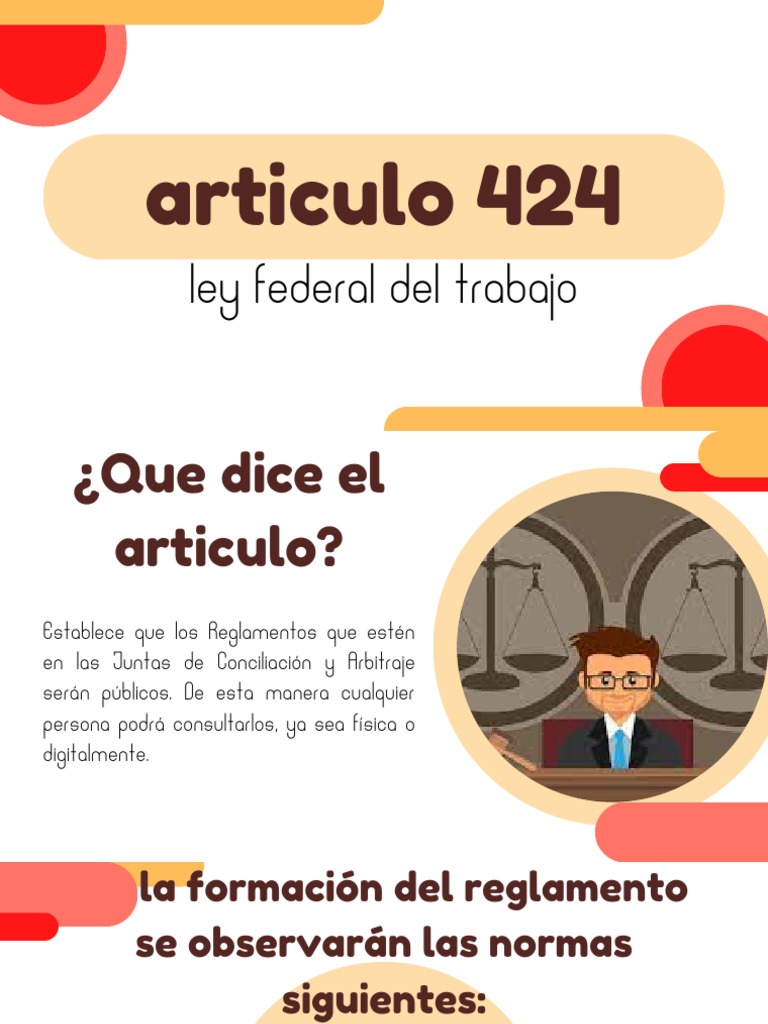 Articulo 424 LFT | PDF