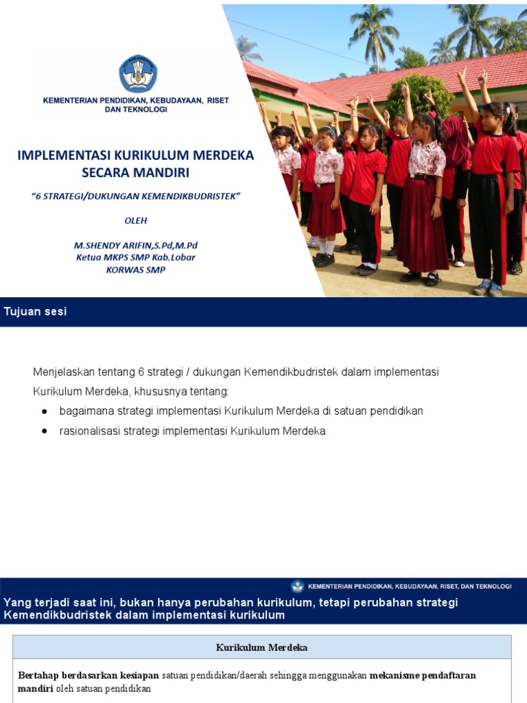6 Strategi Implementasi Kurikulum Merdeka | PDF