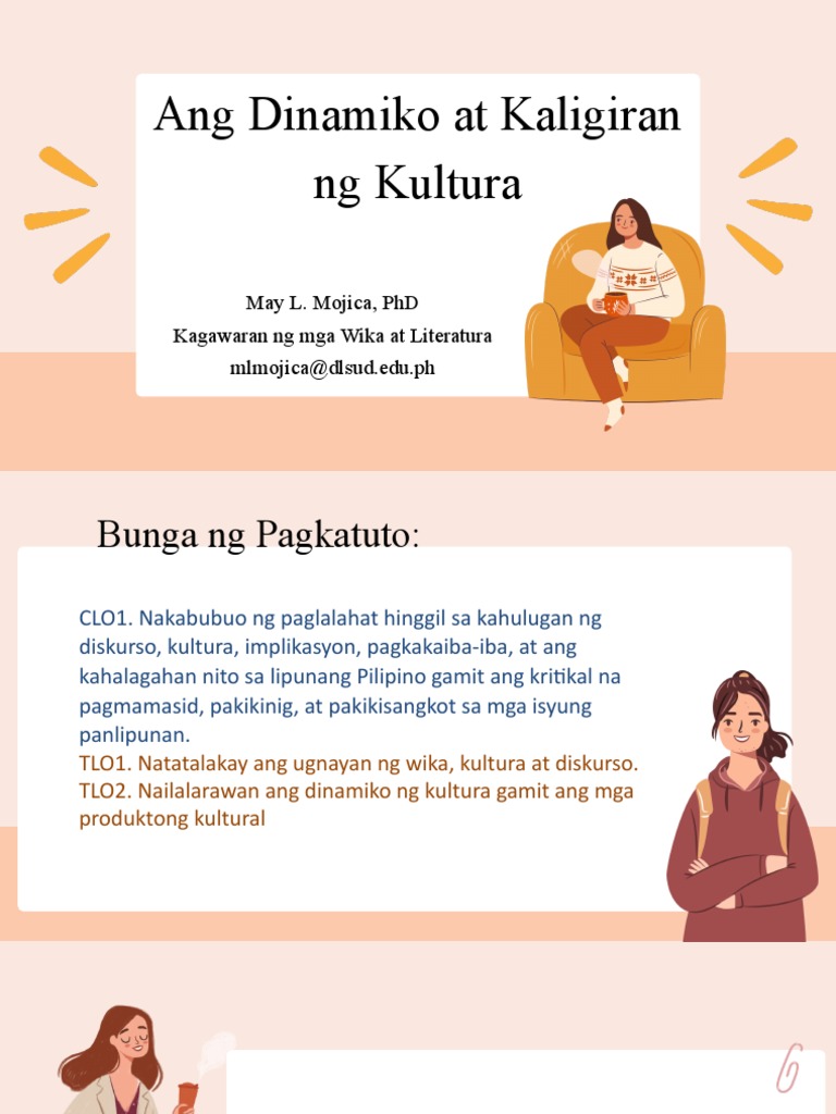 Kaligiran at Dinamiko NG Kultura | PDF