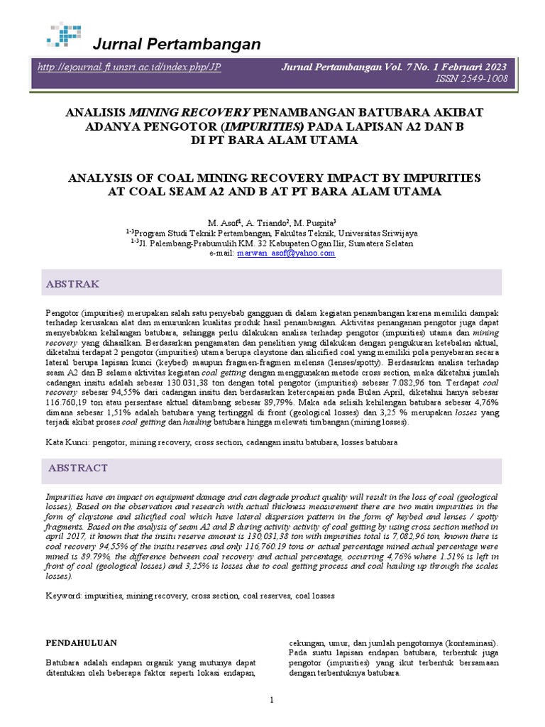 Marwan Asof (1-4) | PDF