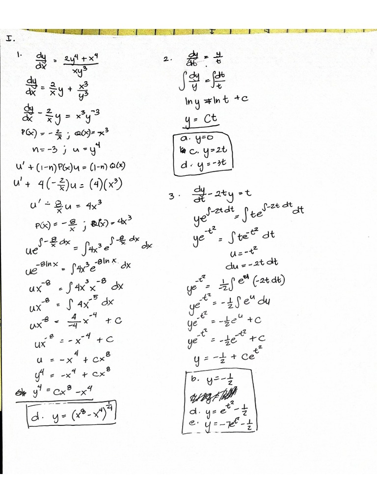Engmath Prob Set | PDF