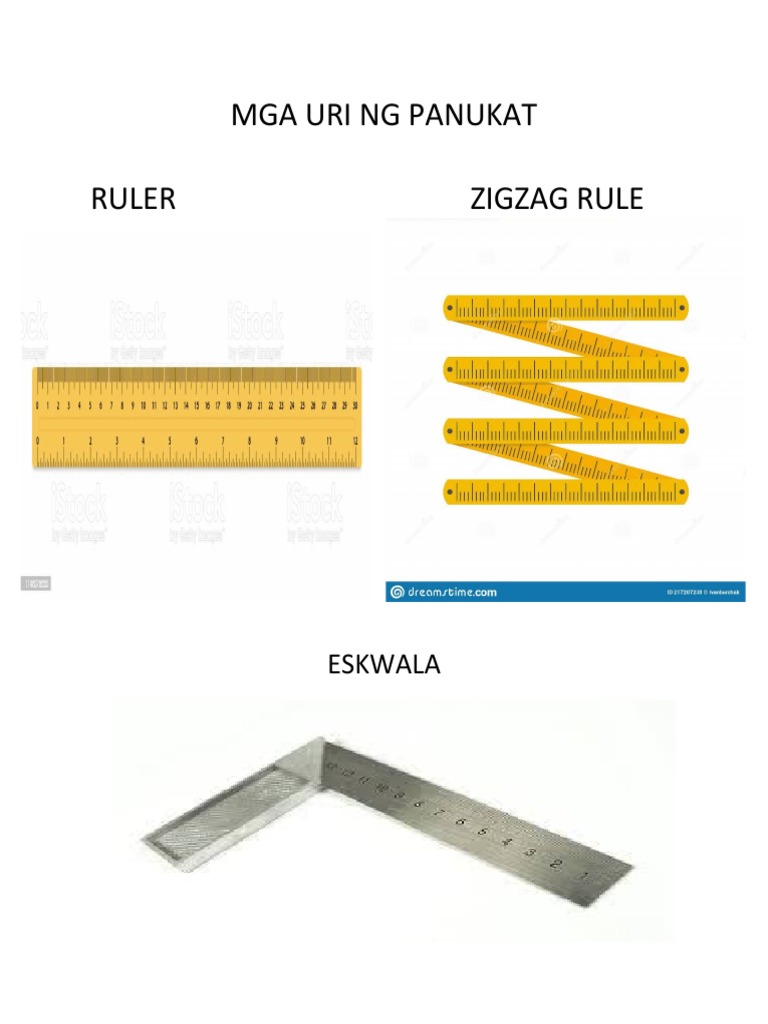 Mga Uri NG Panukat | PDF