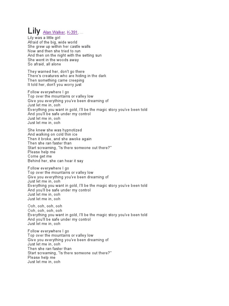 Lily Alan Walker | PDF