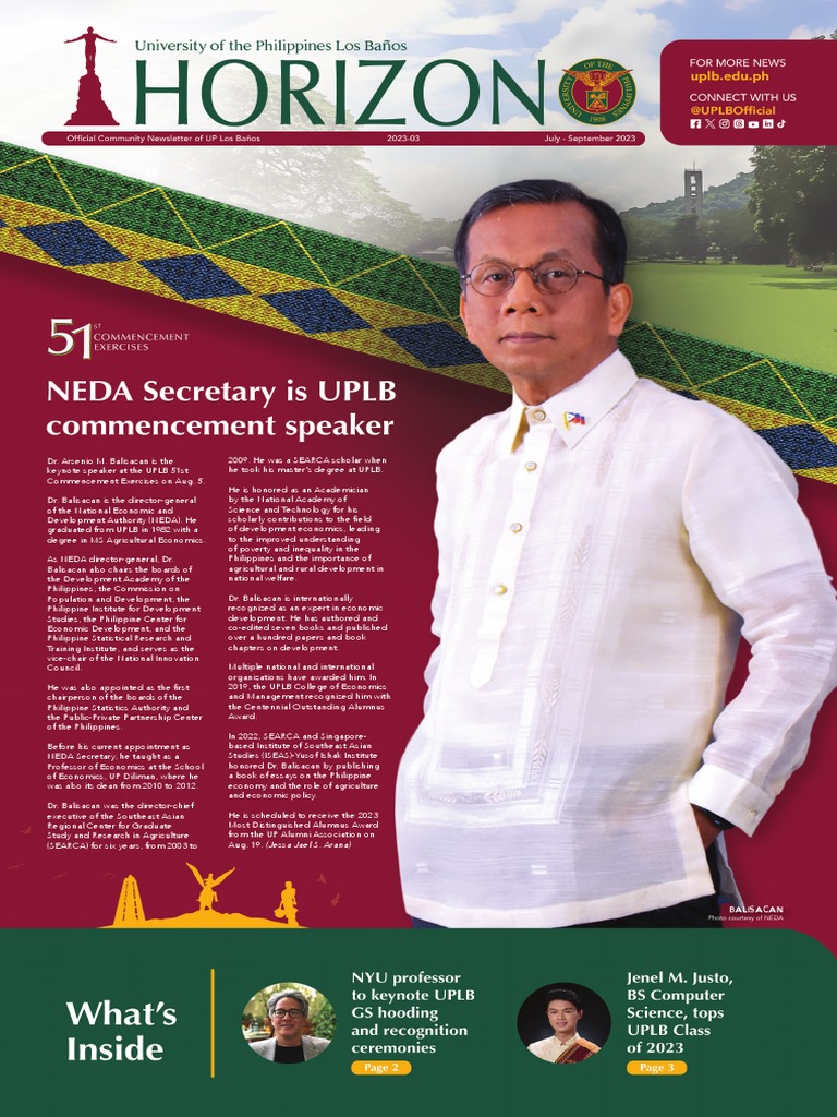 UPLB 51st Commencement Keynote | PDF