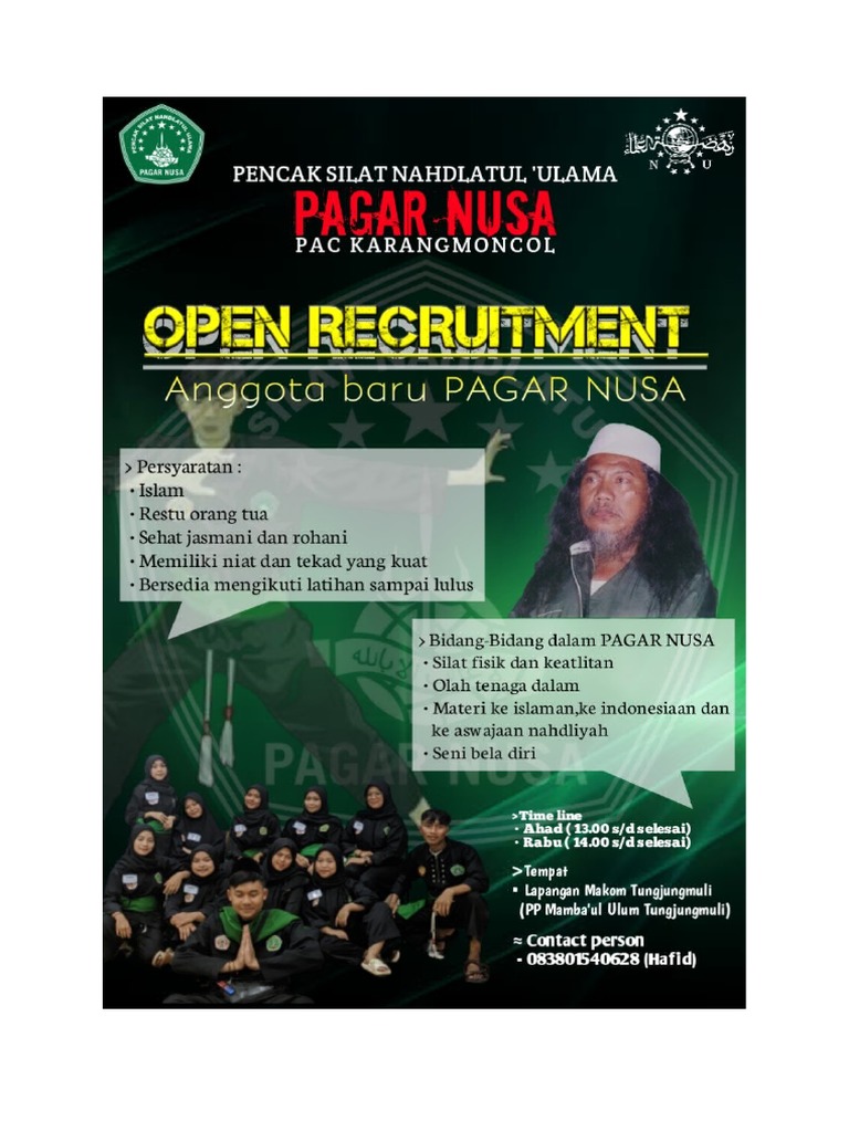 Pamflet Pagar Nusa | PDF