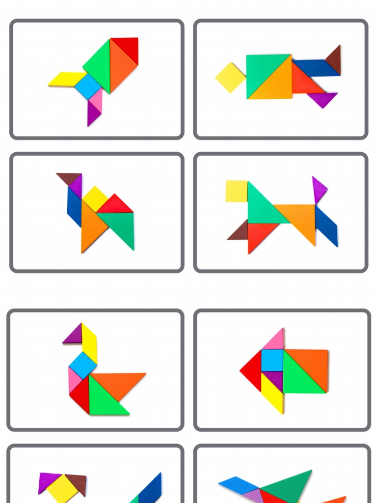 Tangram Formas y Figuras | PDF