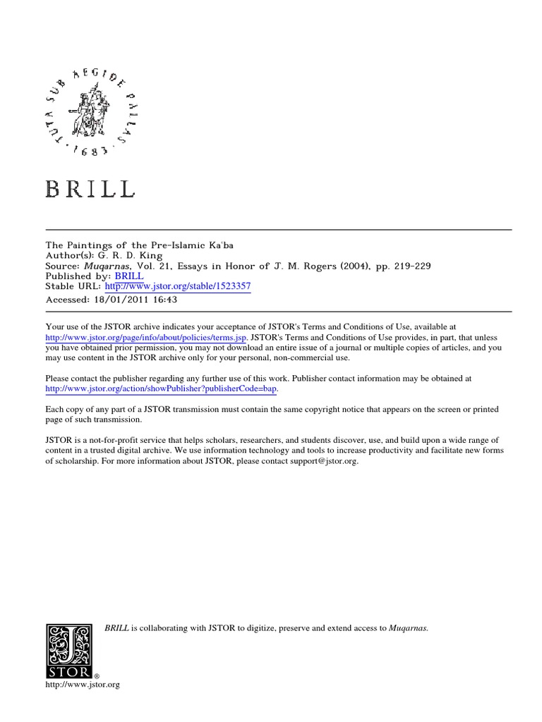 Nt9b30yq Orderform I9J KingarticleontheKa Ba 2 | PDF | Muhammad | Mecca