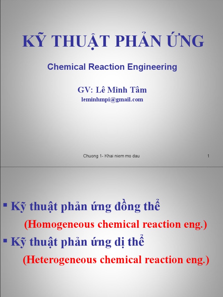 Chuong 1-Khai Niem Mo Dau | PDF