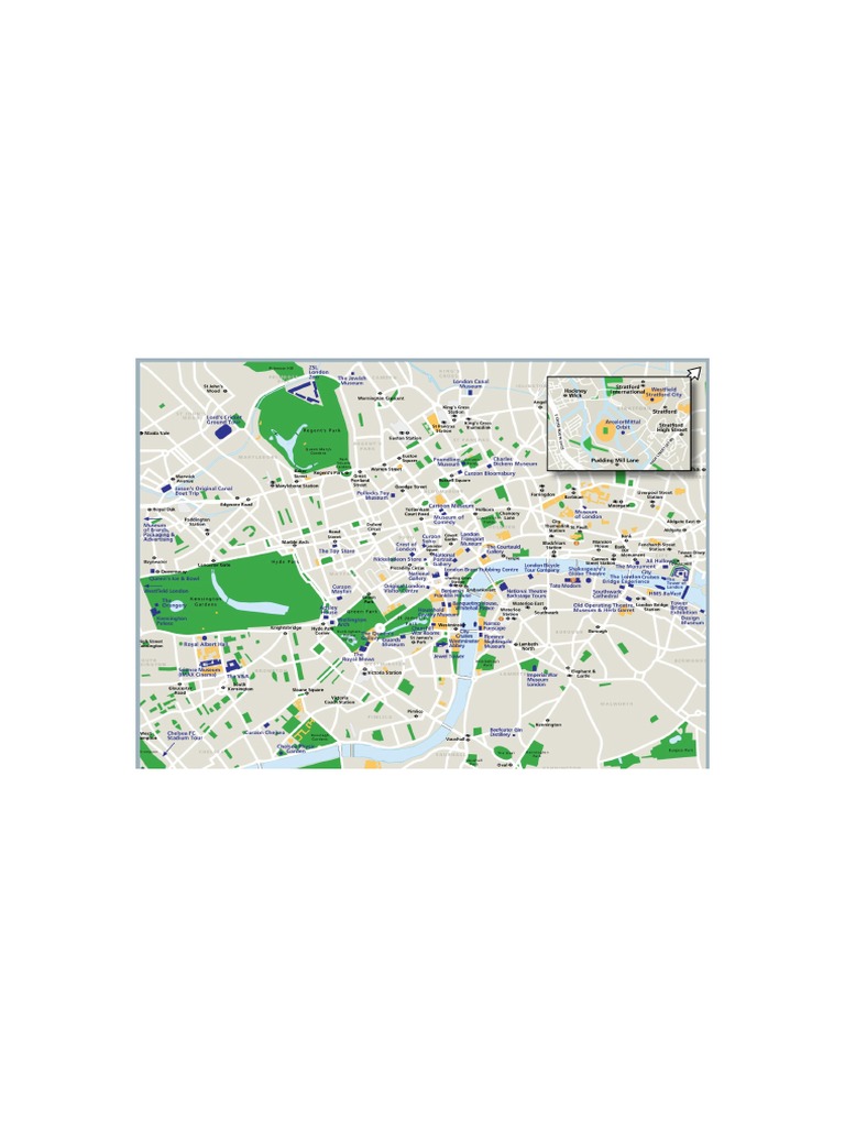 9.london Sightseeing Map | PDF