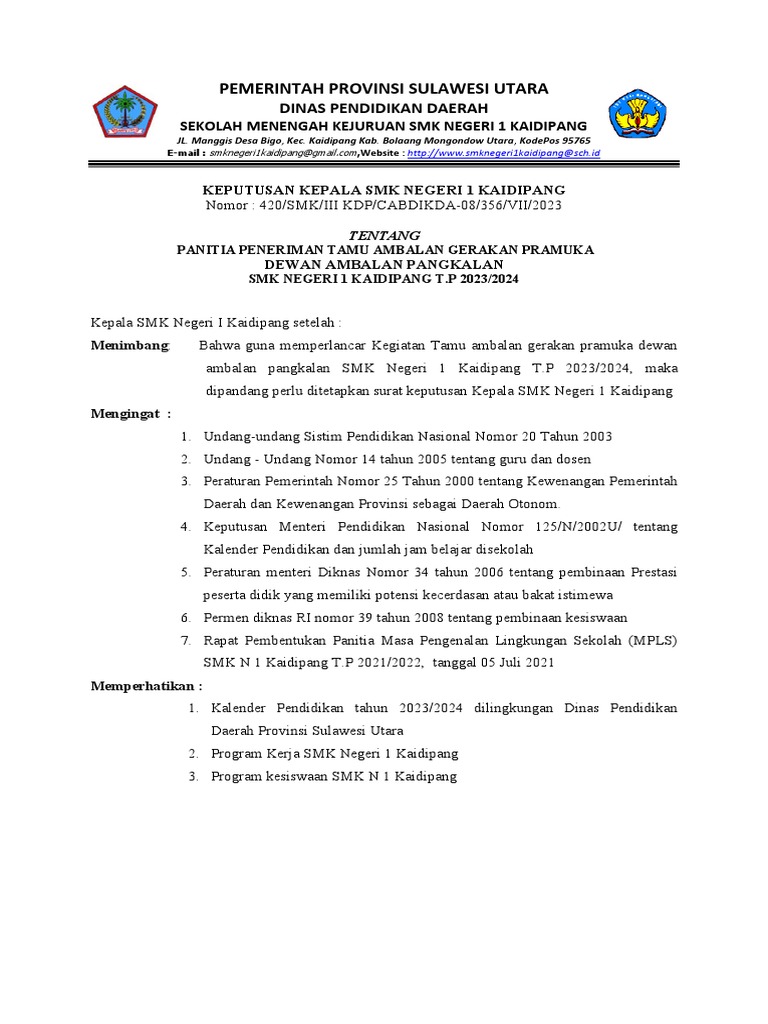 SK Pta 2023-2024 | PDF