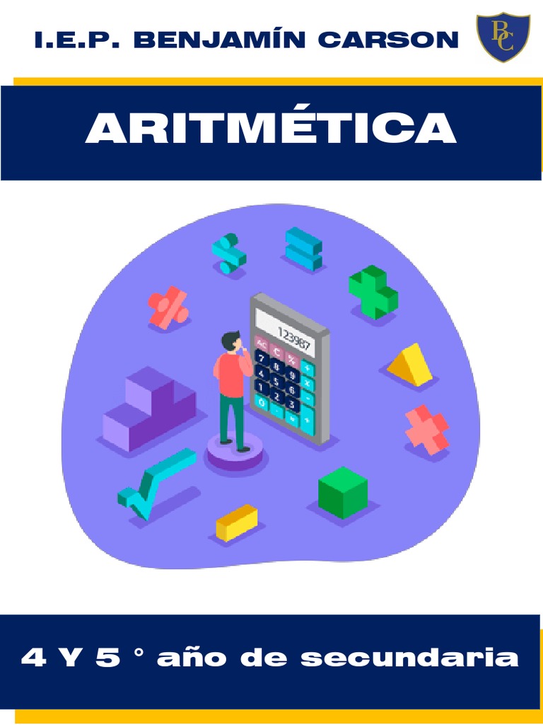 Módulo de Aritmética para Secundaria | PDF | Sustracción | Matemáticas