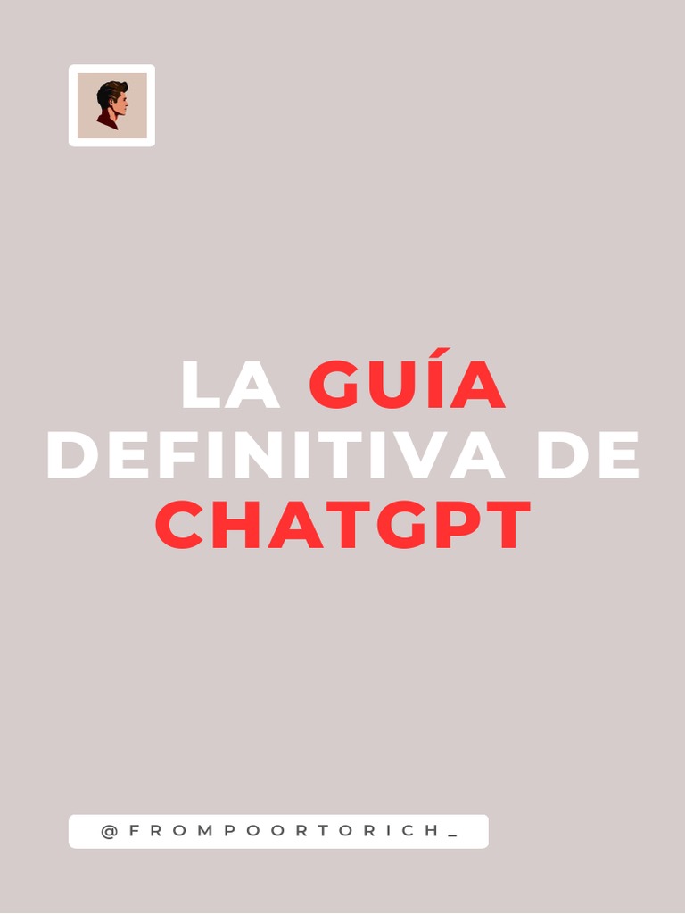 La Guia Definitiva de ChatGPT | PDF | Ensayos | Poesía