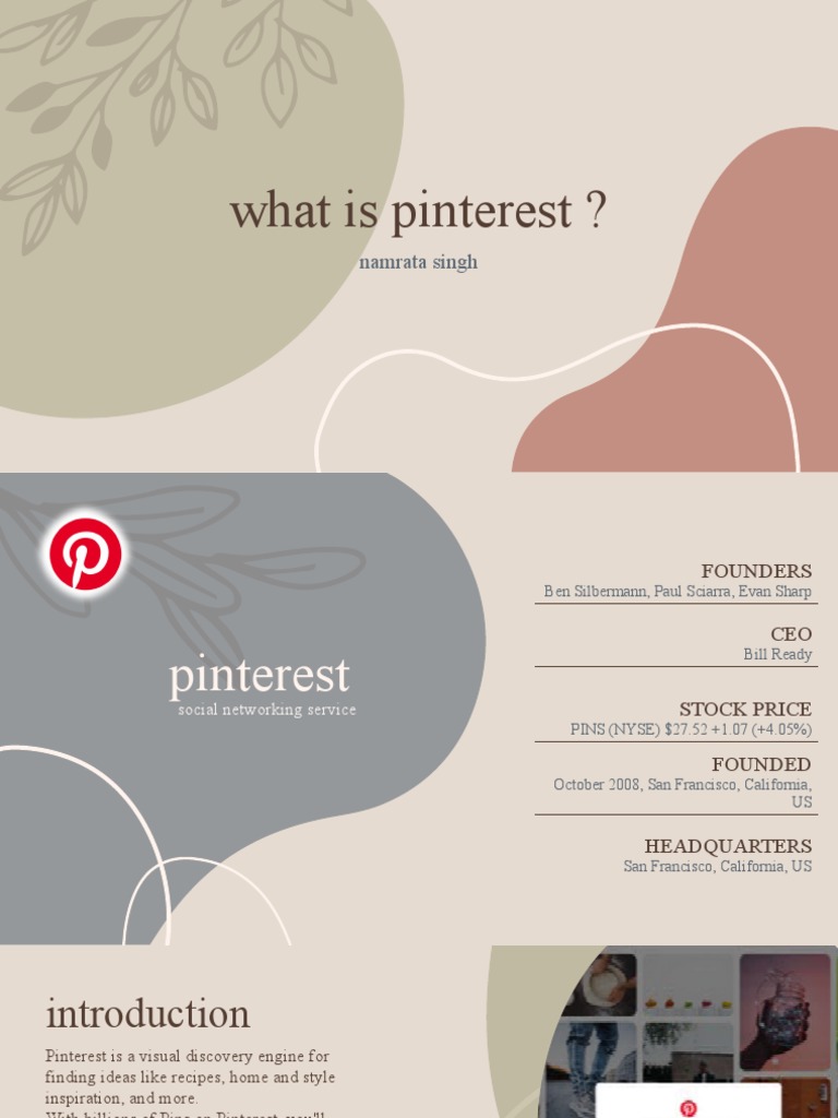 What Is Pinterest | PDF | World Wide Web | Internet & Web