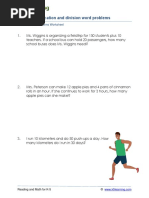 Direct and Inverse Proportion - Worksheet | PDF
