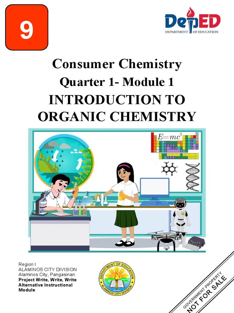 Consumerchemistry 9 Q 1 Module 1 | PDF | Organic Chemistry | Chemistry