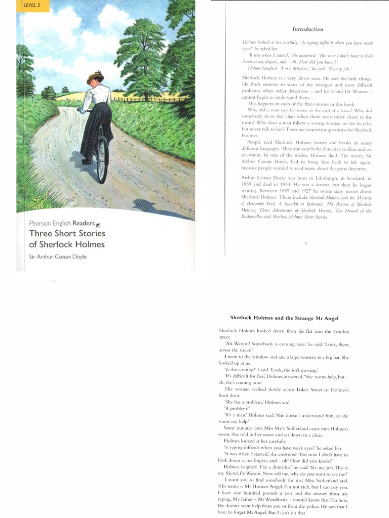 Three short stories of Sherlock Holmes | PDF